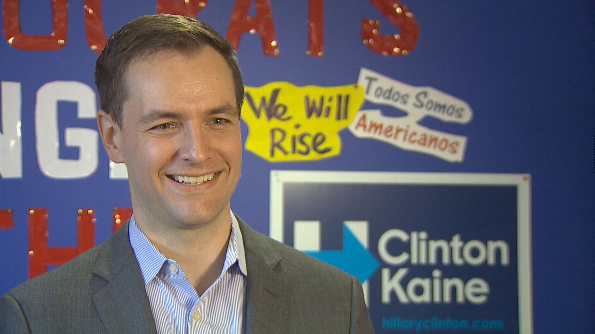 Why is Clinton campaign manager Robby Mook in Seattle? | king5.com