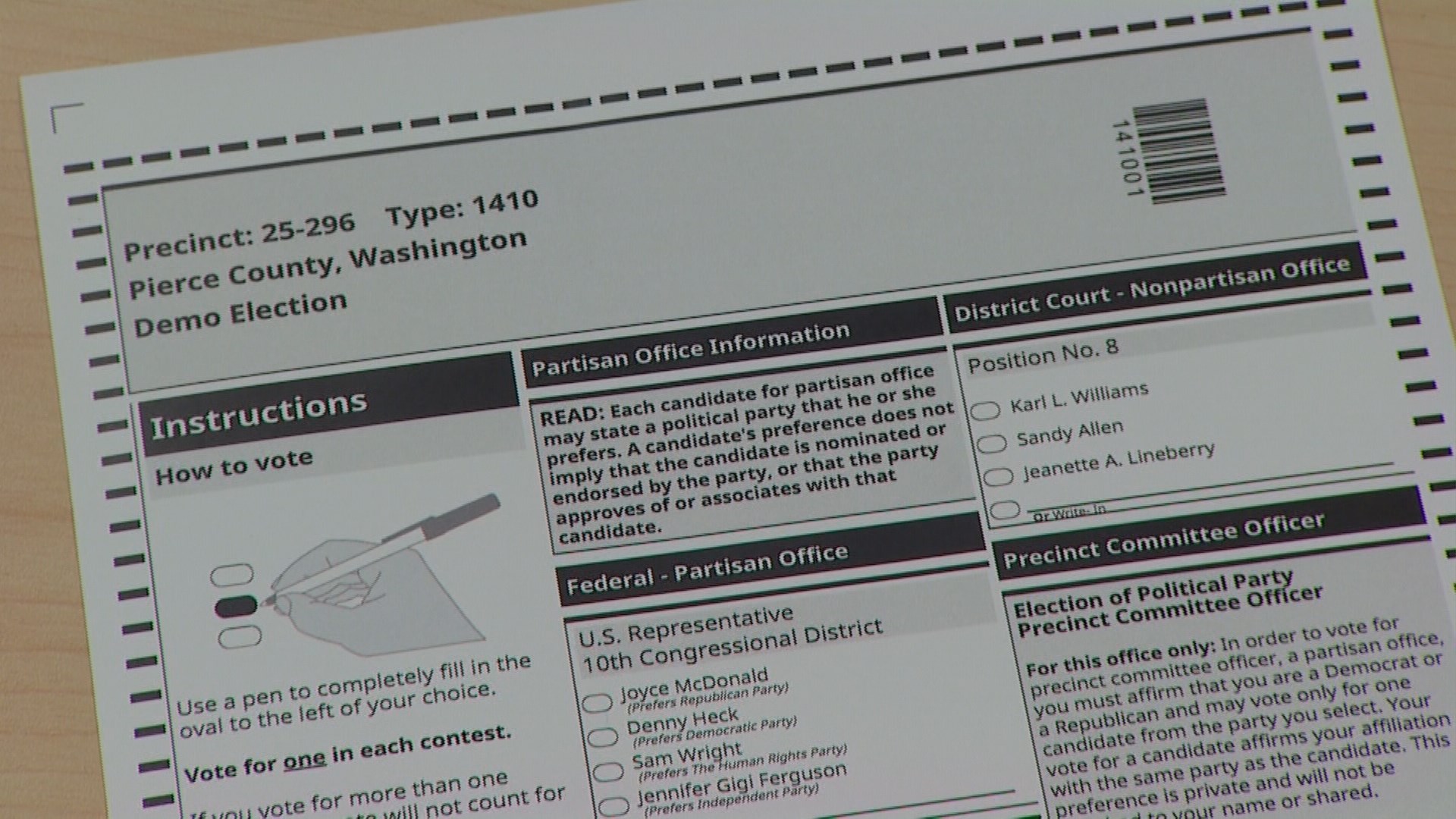 Pierce County to roll out redesigned ballots, new election system ...
