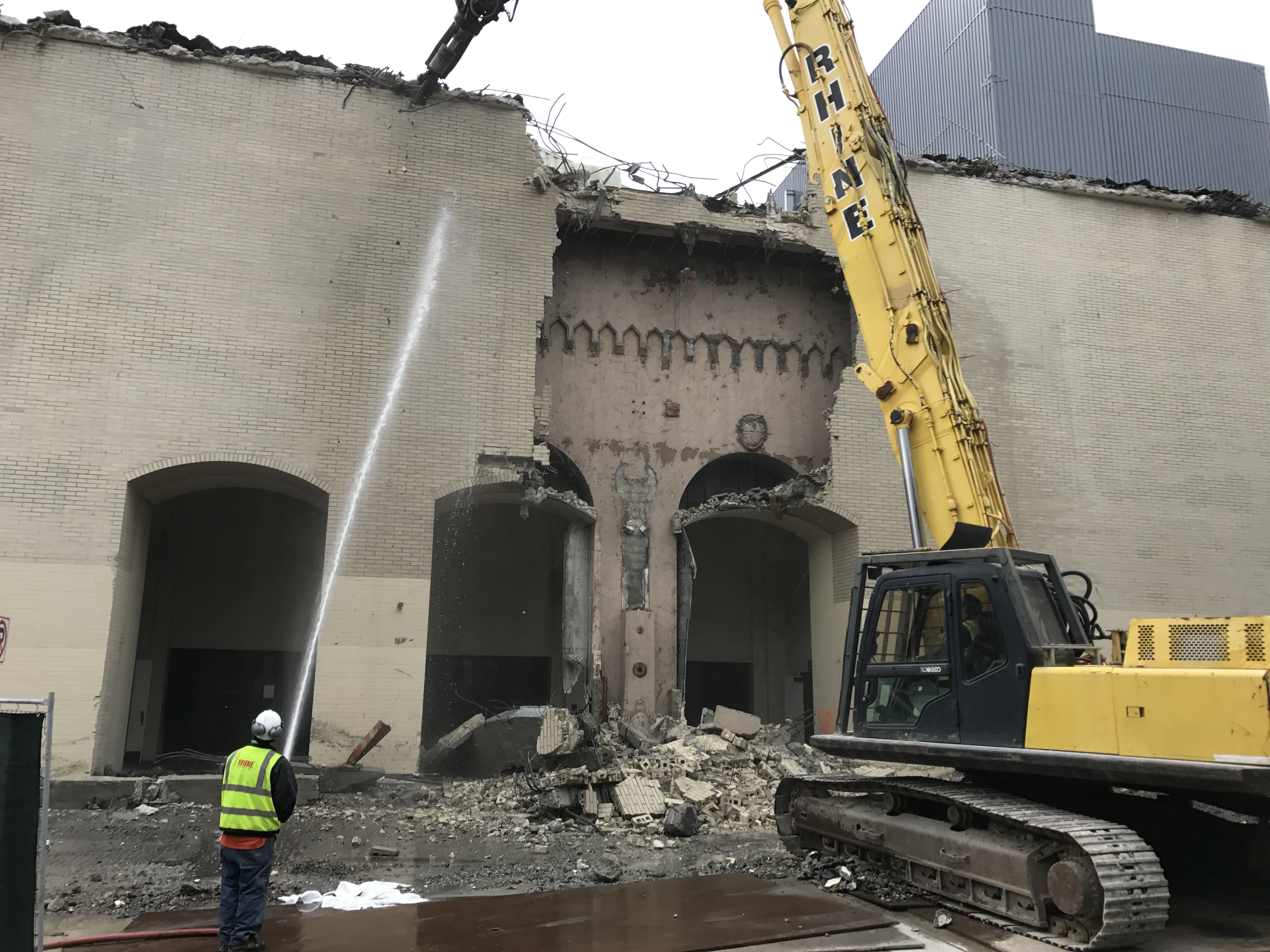 Demolition unearths gargoyles, historic Seattle Center building ...