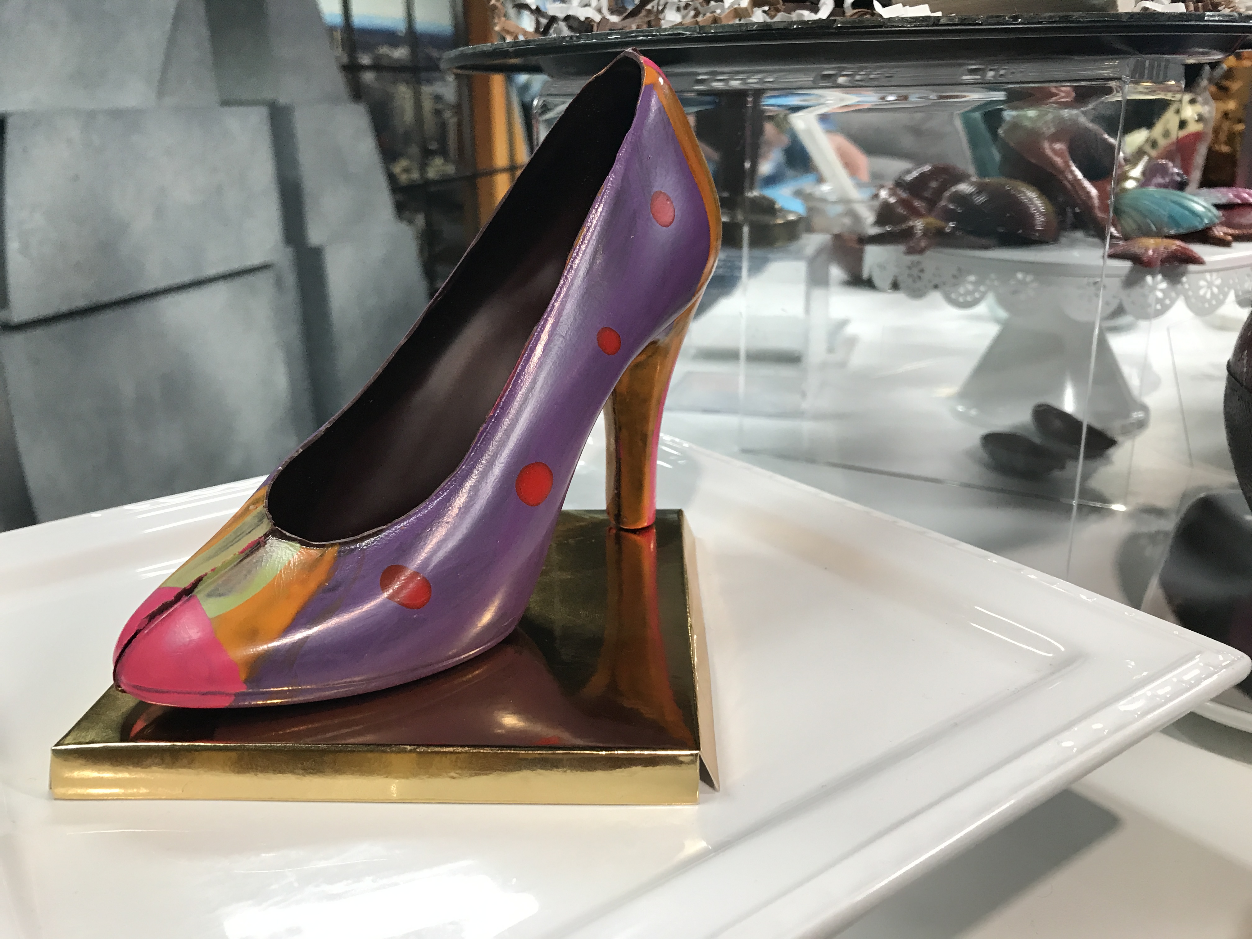 Say WOW to colorful chocolate high heels | king5.com
