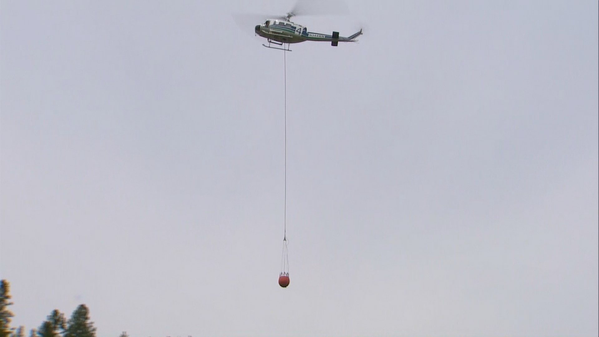 Crews train to battle wildfires by air with helicopters | king5.com