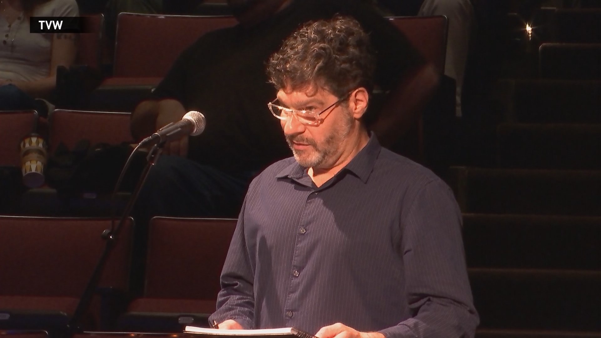 Evergreen State College professor talks protests with trustees | king5.com