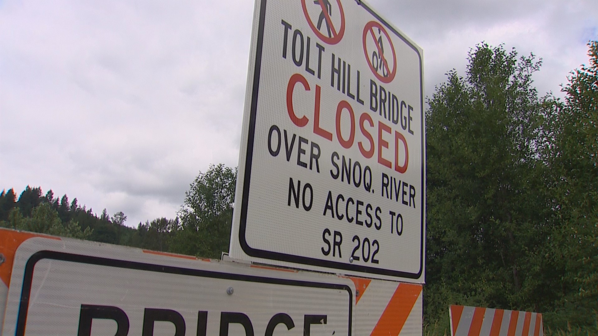 Closed Carnation area bridge to partially reopen | king5.com