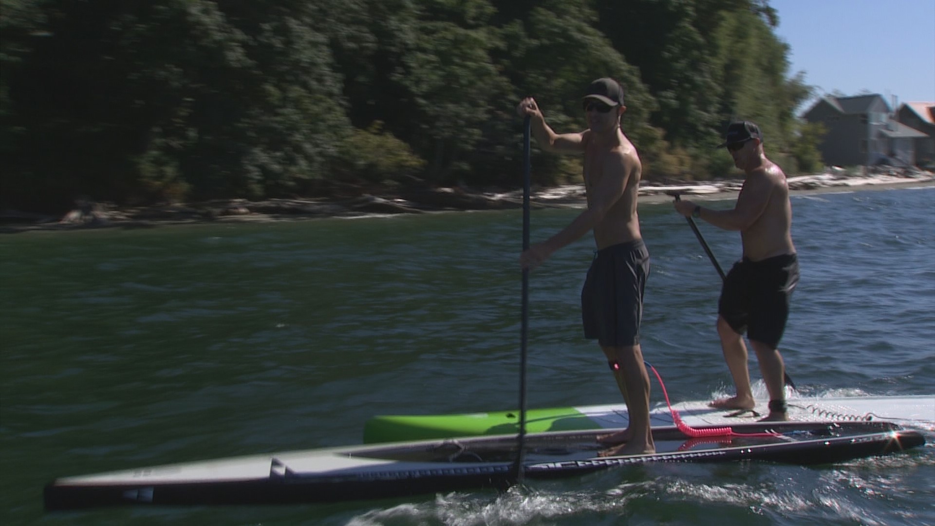 Round and around they go! Friends go where no one's gone before on a ...