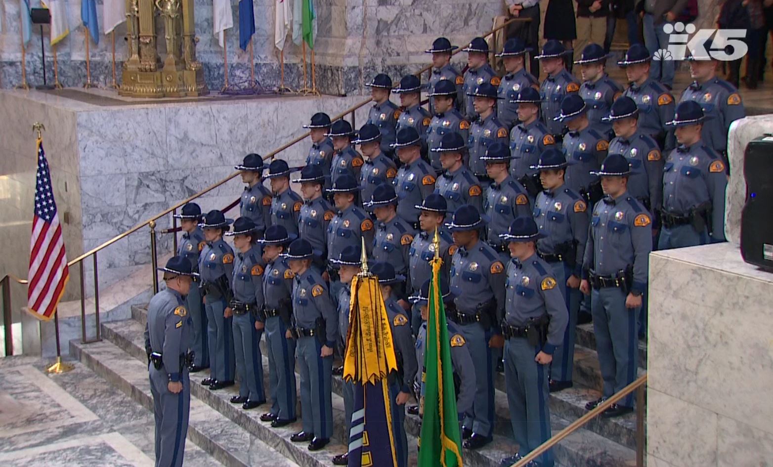 39 new state troopers sworn into service | king5.com