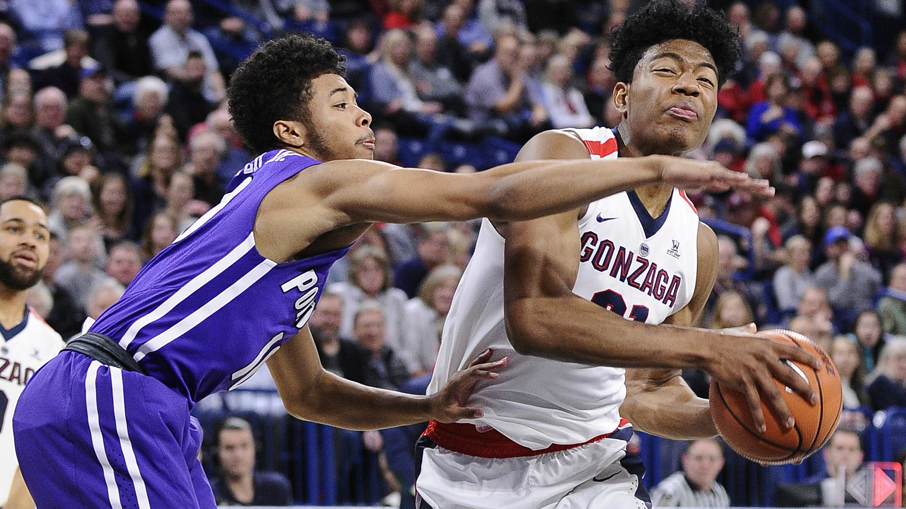 Melson leads No. 15 Gonzaga over Portland 103-57 | king5.com