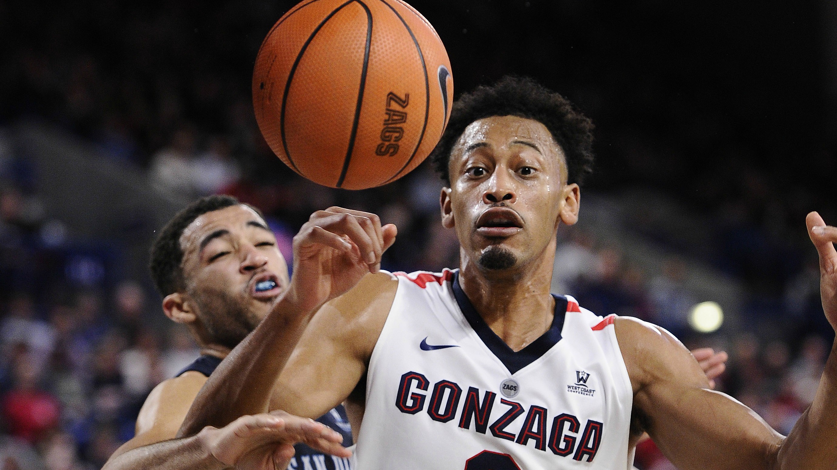 Williams leads No. 14 Gonzaga over San Diego 69-59 | king5.com