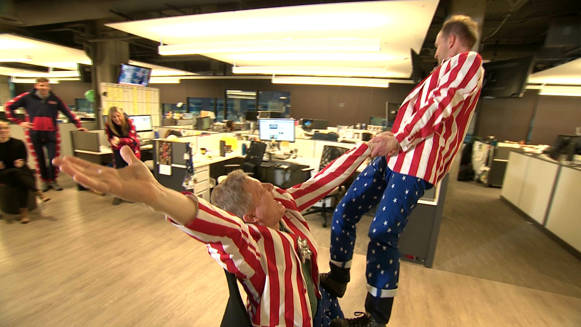 Chair Dancing brings beauty and awkward bonding to office - Winter ...